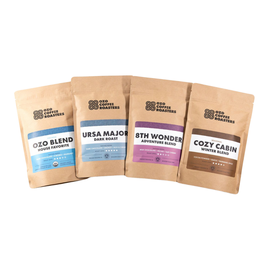 Sampler Packs | Specialty Coffee Samplers | OZO Coffee Roasters